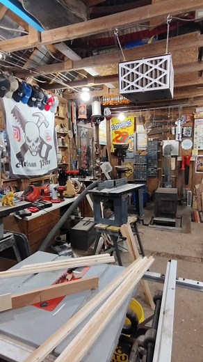 Routing Out The Rabbets On The 1 Inch Square Strips For Custom Picture Frames On My Grandfather's @craftsman Router ☠️🏴‍☠️⚓🏴‍☠️☠️ . . #ArtisanPirate #artisan #pirate #maker #mentor #artist #woodworker #teacher #entrepreneur #follow #subscribe #woodwork #woodworking #wood #handmade #diy #fyp #custom #reels #reel #shorts #pictureframe #inspire #learn #youtuber #craftsman #rikon #GodBless #GodIsGood #Blessed | Tyler Dalton