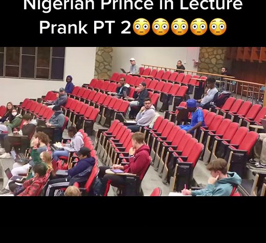 Nigerian Prince Learns Email Scamming in Lecture Prank