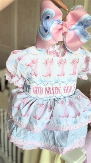 Explore Stylish Smocks and Bows for Babies