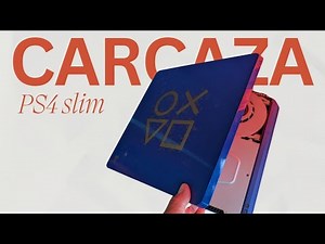 How to change the casing of a PS4 Slim easily?