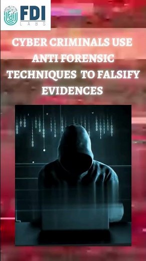What anti-forensics is and why criminals are using it ? And the true goals of using anti-forensics
