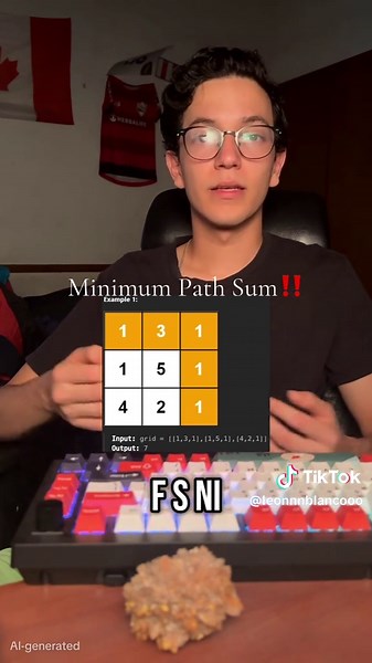 Minimum Path Sum Algorithm Explained