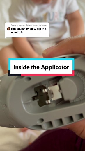 Reply to @journey_beauchamp this right here is the cgm sensor applicator #dexcomsensor #dexcomg6 #dexcom #cgm #diabetics #typeone #glucosemonitor