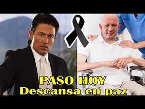 🌹¡PASO HOY! Descansa en paz, Triste noticia sobre el querido actor Fernando Colunga hoy 2021