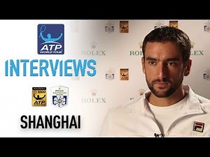 Cilic Happy With Form At Shanghai 2017