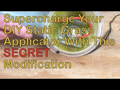 Supercharge Your DIY Static Grass Applicator With This SECRET Modification (167)