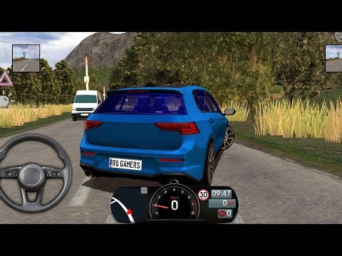 Volkswagen Golf driving school simulator gameplay