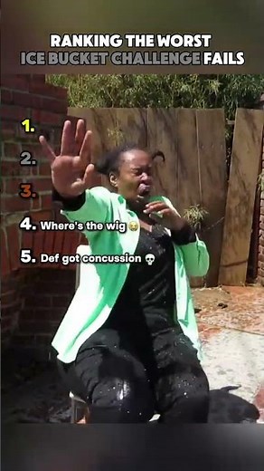 Ranking the worst ice bucket challenge fails