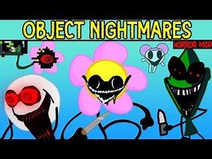 Friday Night Funkin' New VS Pibby BFDI - Object Nightmares | Pibby X FNF Mod (FNF/Horror Mod)