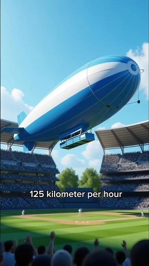 The 100-Year-Old Airship😰 That Hovers for 24 Hours: The Blimp