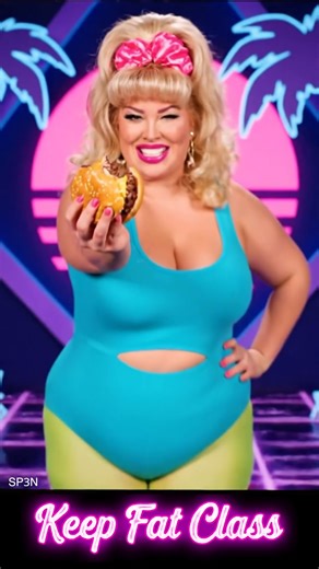 🍔 KEEP FAT CLASS! Aerobics & Burgers 🤣 (You're Doing Great Sweetie!) #KeepFatClass