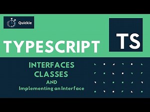 TypeScript #4 - Interfaces, Classes and Implementing an Interface