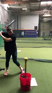 2.1K views · 19 reactions | Coach Nemo is working this summer with his hitting protege Maylea Burns who will begin her sophomore season at Angelo State University, Texas. Maylea is demonstrating a drill to develop the backside knee trigger and heel lift. | Nemo's Speed Hitting Program | Facebook