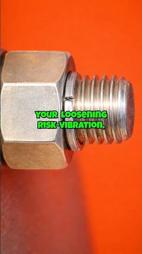 do split lock washers actually stop bolts from loosening under vibration