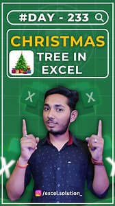 17K views · 108 reactions | Christmas Tree  In Excel 朗 #exceltricks #msexcel #exceltips #exceltipsandtricks #microsoftexcel #excelformulas #excelshortcuts #excel | Excel.Solution | Facebook