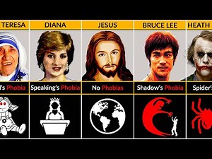 FEARS & PHOBIAS OF FAMOUS PEOPLE WHO DIED