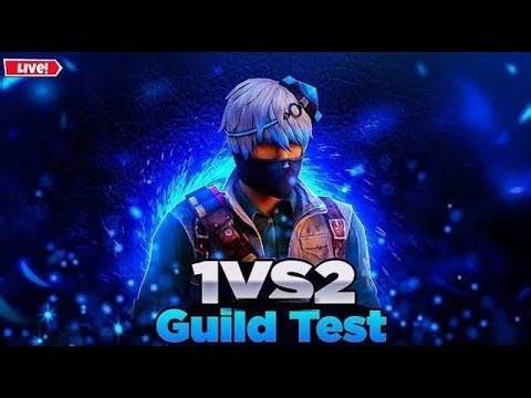 FF LIVE GUILD TEST 1 VS 2 | Coustom 1v2 | GTA 5 LIVE 😮#fflive #shortslive #gta5hindi
