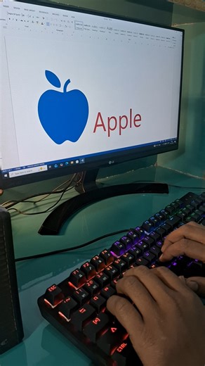 Apple Symbol Shortcut key in ms word #shorts #short