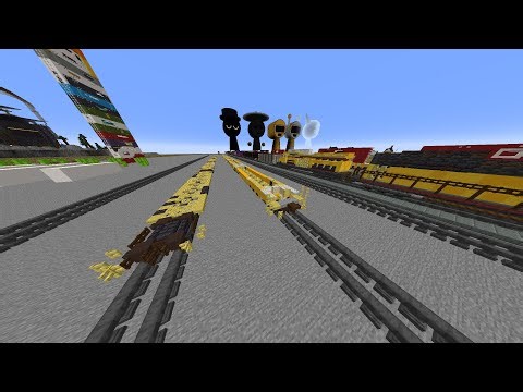 Minecraft Intermodal Maxi & Thrall 53ft well car Tutorial