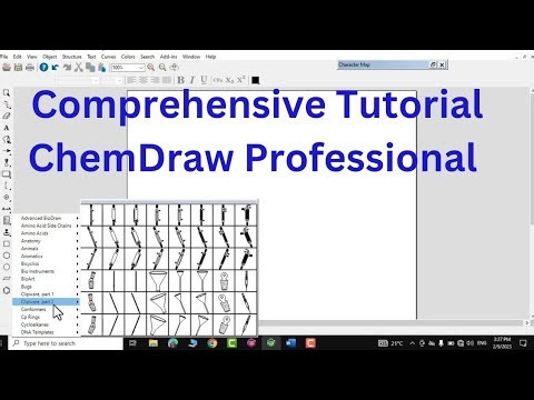 Comprehensive Tutorial on ChemDraw Professional in English #ChemDrawProfessional#