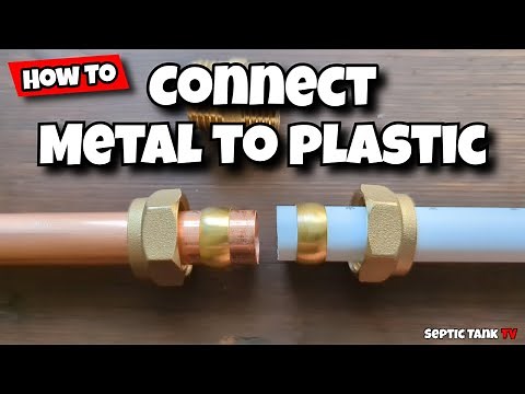 How Can i Connect a Pvc Pipe to a Metal Pipe
