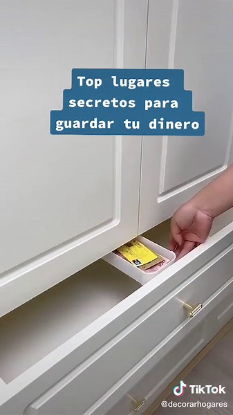 Top lugares secretos para guardar tu dinero