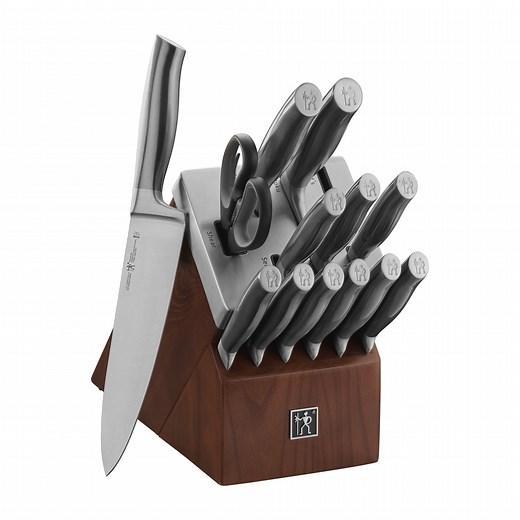 J.A. Henckels International Graphite 14-pc Self-Sharpening Knife Block Set - Walmart.com