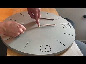 Losen clock hands how to fix it.