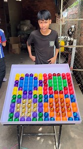 9.2K views · 95 reactions | Get ready for thrilling puzzle fun in the clever color ball challenge. | SR TUBE | Facebook
