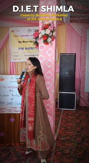 Day 1 of the 5 day capacity building workshop for In service teachers of PM SHRI SCHOOLS of Distt. Shimla . Media incharge - Arun Handa and Abhishek verma | DIET Shimla