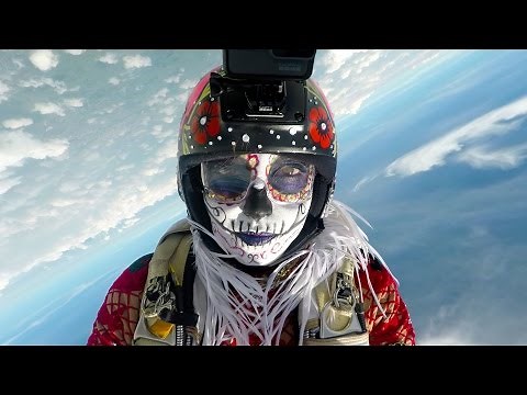GoPro: Day of the Dead Skydive with Roberta Mancino