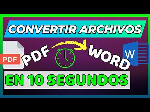 CONVERTIR archivo PDF a WORD EDITABLE gratis sin programas, pasar Pdf a Word SIN PERDER FORMATO 2026