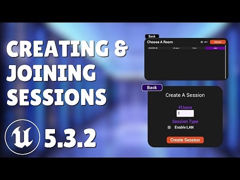 HOW TO CREATE & JOIN SESSIONS IN UE5 VR MULTIPLAYER | TUTORIAL