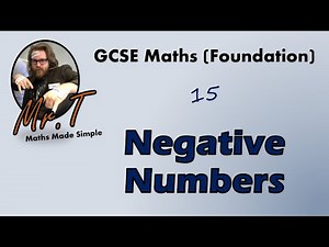 Negative Numbers | GCSE Maths (Foundation)