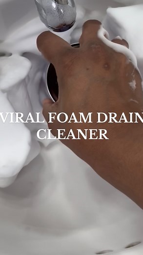 9.4K views · 21 reactions | I finally tested the viral foam drain cleaner… and omg it foamed up like a science experiment  離 I’m trying to find it elsewhere for you guys but I got this as a sample on the tt shop 浪 #clean #cleaning #cleaningmotivation #cleaningtips #cleaninginspo #cleaningtime #cleaningup #cleaningobsessed #cleaningday #cleaningaccount #cleaninghouse | Sydney Floyd | Facebook