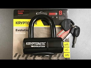 [564] Kryptonite Evolution Series 4 Motorcycle Disc Lock Picked