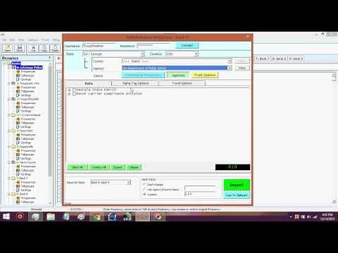 Radioshack Pro 163/164 Triple Trunking Scanner Programming