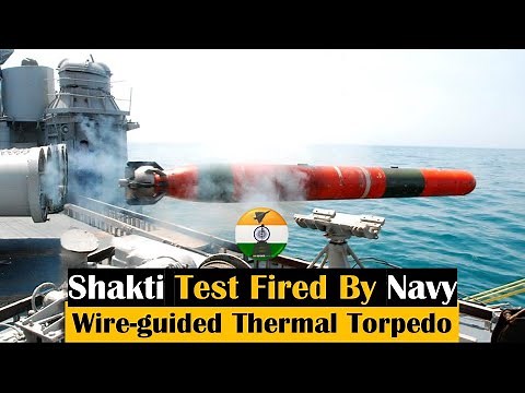 Indian Navy test fires Shakti thermal torpedo #indiannavy