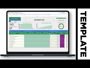 How to use my Smart Habit Tracker - Google Sheets Template