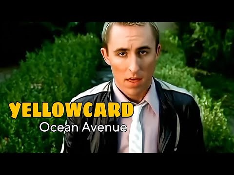 [4K] Yellowcard - Ocean Avenue (Music Video)