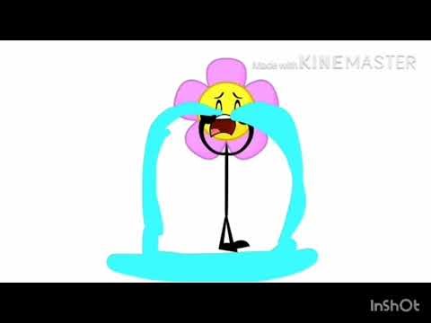 BFDI Flower Crying Reversed