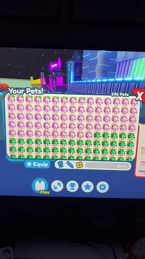 New video up! 650 rainbow ghoul horse 😱 #roblox #robloxfyp #robloxtiktok #petsimulatorx