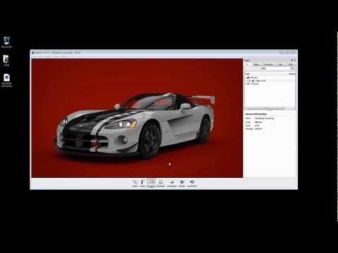 KeyShot 4 - Lesson 10: Using Backplates
