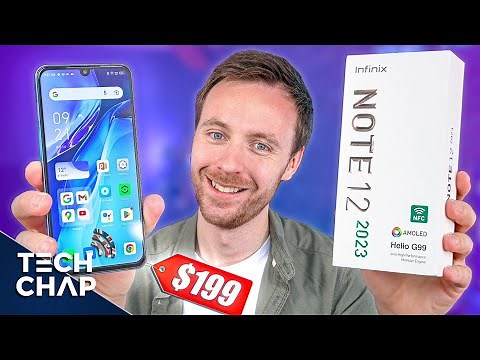 INFINIX Note 12 2023 Unboxing & Impressions - The INSANE $199 Phone! 😮
