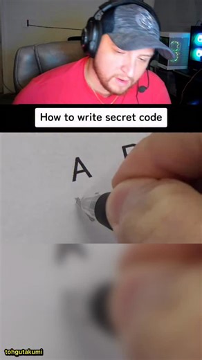 David Ralph Rubino on Instagram: "How to write secret code"