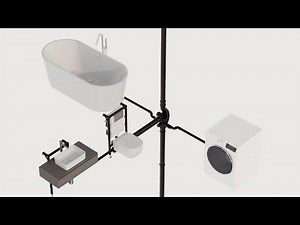 Explaining soil and waste pipe ventilation in high-rise buildings