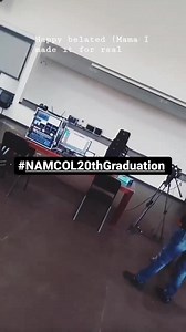 In preparation👩‍🎓🙏👨‍🎓 #NAMCOL20thGraduation #classof2021 #takingeducationtothepeople #takecare Congratulations👏 | NAMCOL