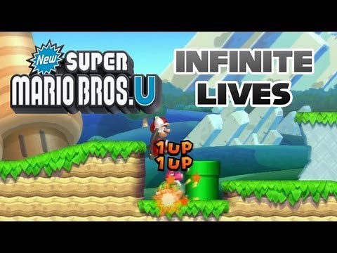 New Super Mario Bros U: Infinite Lives - Acorn Plains 1: "Acorn Plains Way"