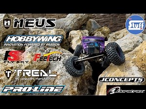 My Most Capable Comp Crawler Yet! MEUS Gold Rush V1 + Capra 1.9 Portal Axles Kit Review