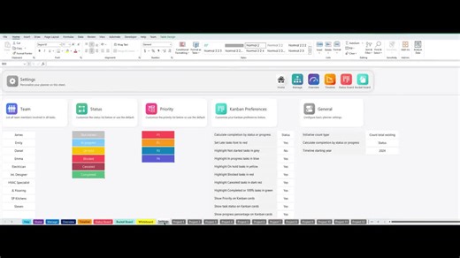 Multi Project Planner 100 Pro Management Dashboard | Excel Gantt Timeline & Kanban Board | Task Manager | Project Manager | Digital Planner - Etsy Canada